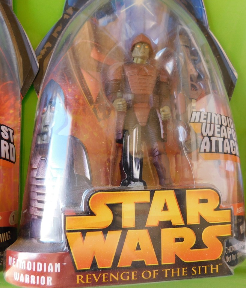 Star Wars Neimoidian Commander and Warrior New In Package | eBay