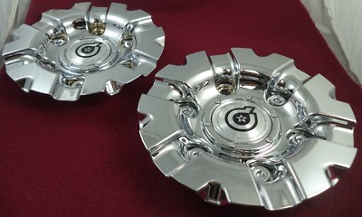 Dropstars Luxury Wheels Chrome Custom Wheel Center Caps Set of 2 ...