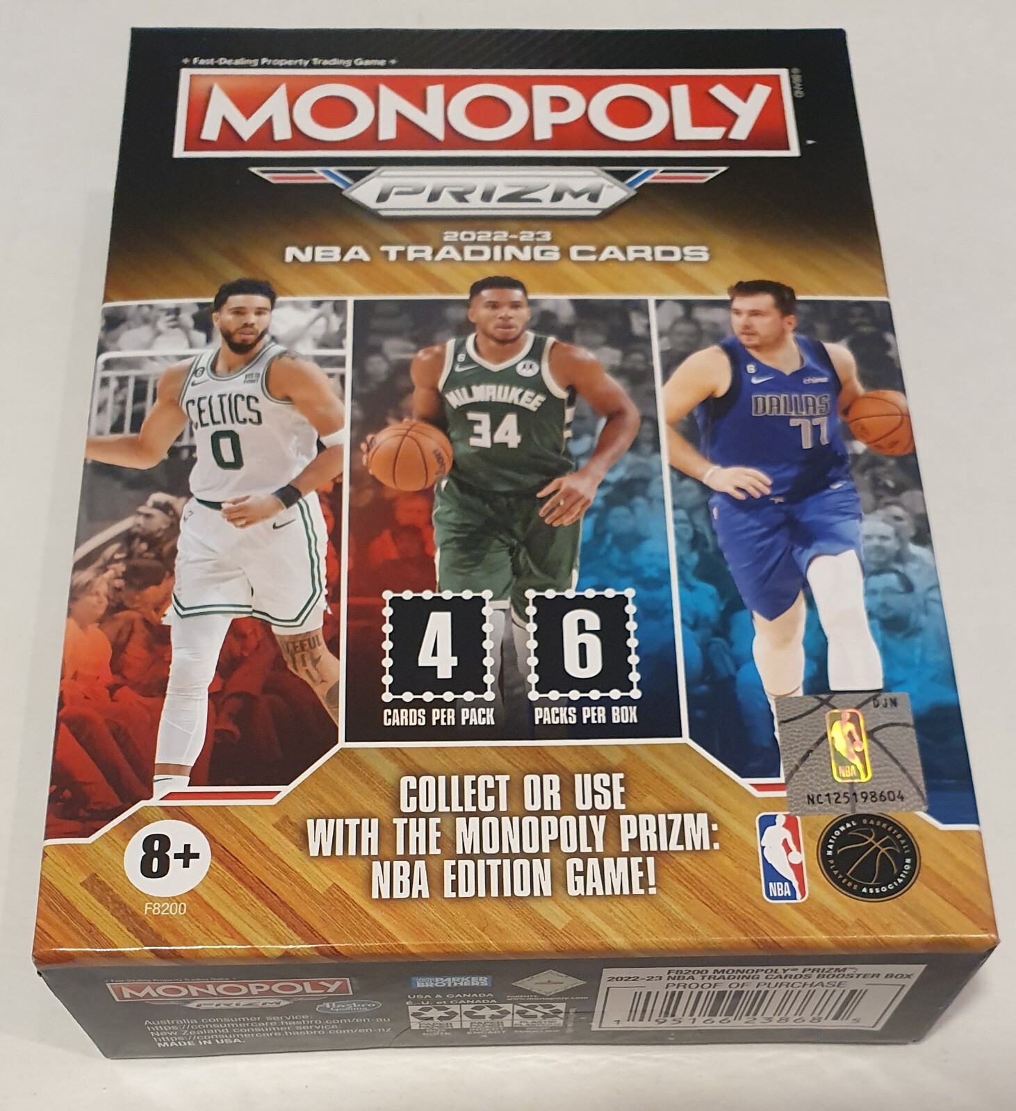 NBA Trading Cards 2022-23 Panini Prizm Monopoly Blaster Booster Box 24 ...
