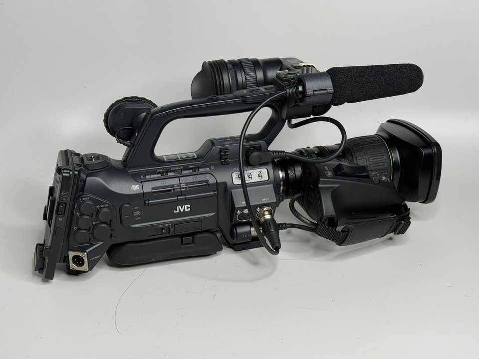 JVC Camera GY-HM700U Pro HD Camcorder + Canon 14x Lens and More! | eBay