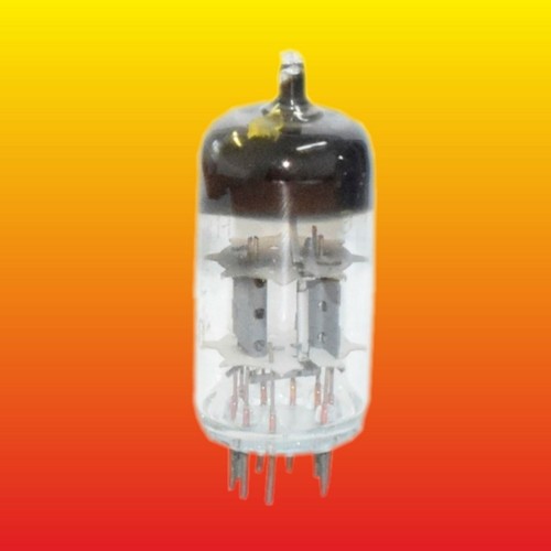 ECC81 FUNKWERK DOUBLE TRIODE VHF TESTED USED TUBE = 12AT7 CC81E CV455 ...