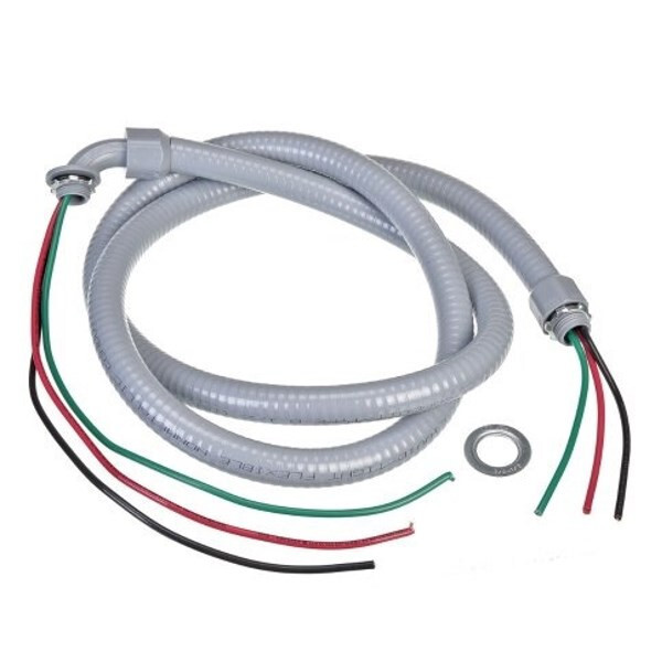 3/4" x 6' Non-Metallic Flexible Liquidtight A/C Electrical Whip - BOX ...