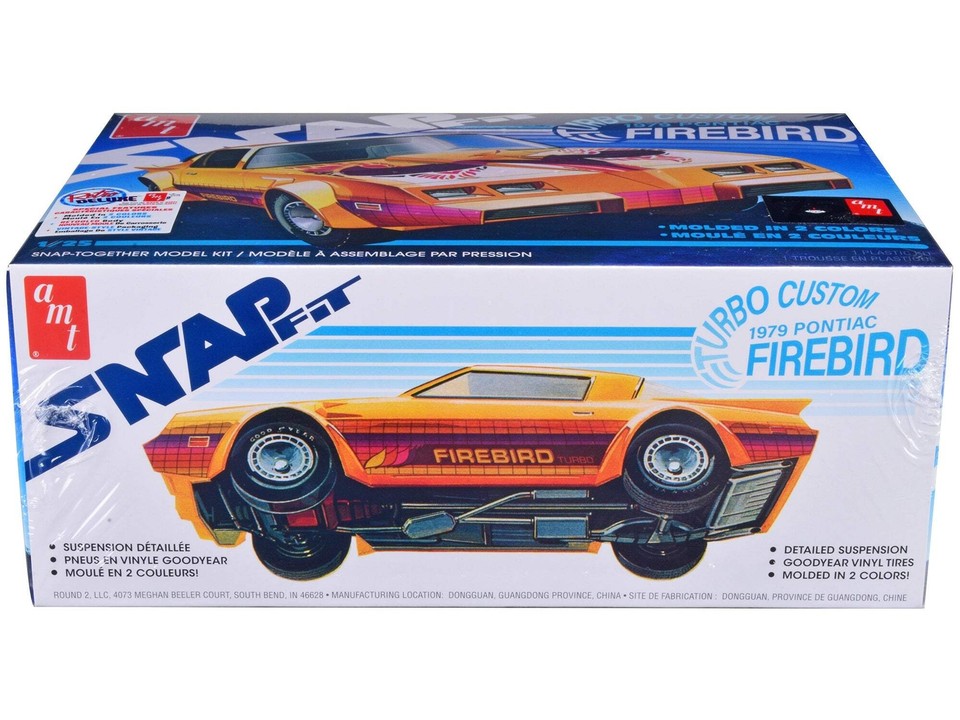 Skill 1 Snap Model Kit 1979 Pontiac Firebird "Turbo Custom" 1/25 Scale ...