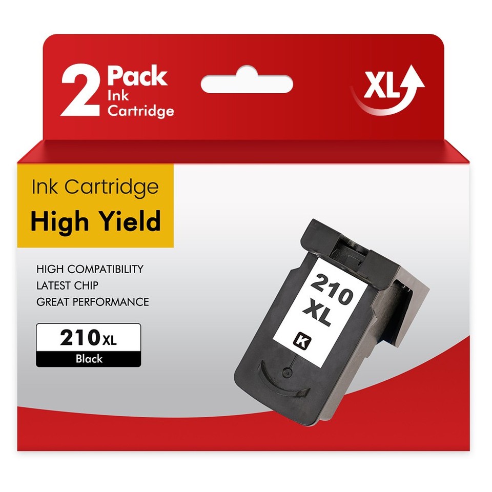 PG-210XL CL-211XL Ink Cartridges replacement for Canon PIXMA MP240 250 ...