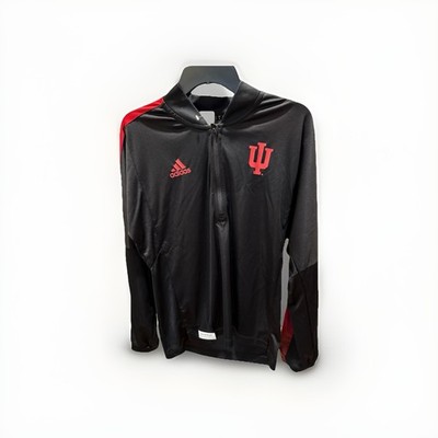 NWT Adidas IU Indiana University Hoosiers 1/4 Quarter Zip Pullover ...
