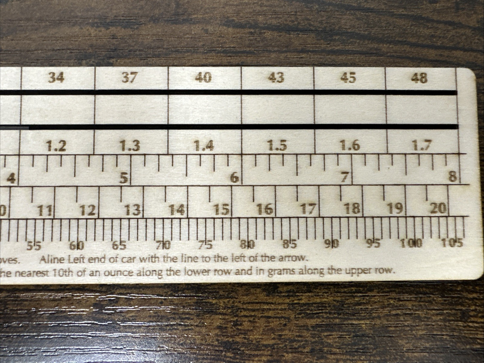 NMRA Weight Template for N Scale Rolling Stock - Laser Cut 2mm X 8 ...