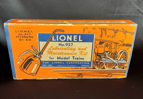 Postwar Lionel Train Lubrication & Maintenance Kit #927 | eBay