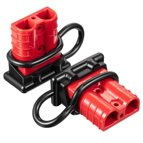 2Pcs Connector Connect Set Electrical Plug Kit with Terminals Winch ...