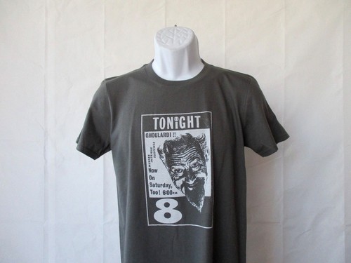 Ghoulardi in Cleveland Saturdays at 6:00 TV Dk Gray T Shirt - Men's S ...