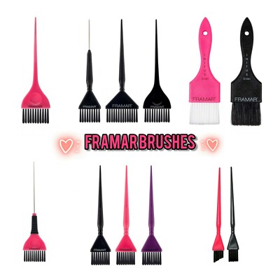 Framar Hair Colour Dye Tinting Brushes // Foil // Ltd Edition Kits ...