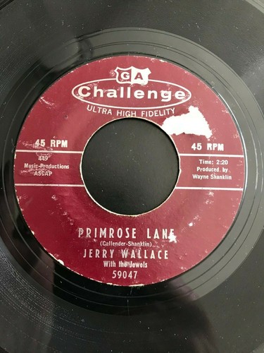 Jerry Wallace - Primrose Lane/ By Your Side - 7" Vinyl 45 RPM | eBay