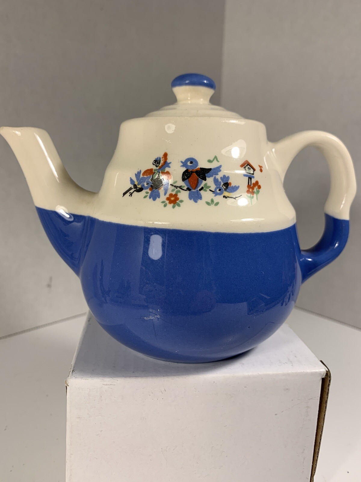 One Cup Bluebird Vintage Restaurant Teapot | eBay