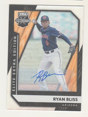 2021 Panini Elite Extra Edition AUTOGRAPH #42 RYAN BLISS RC Rookie AUTO ...