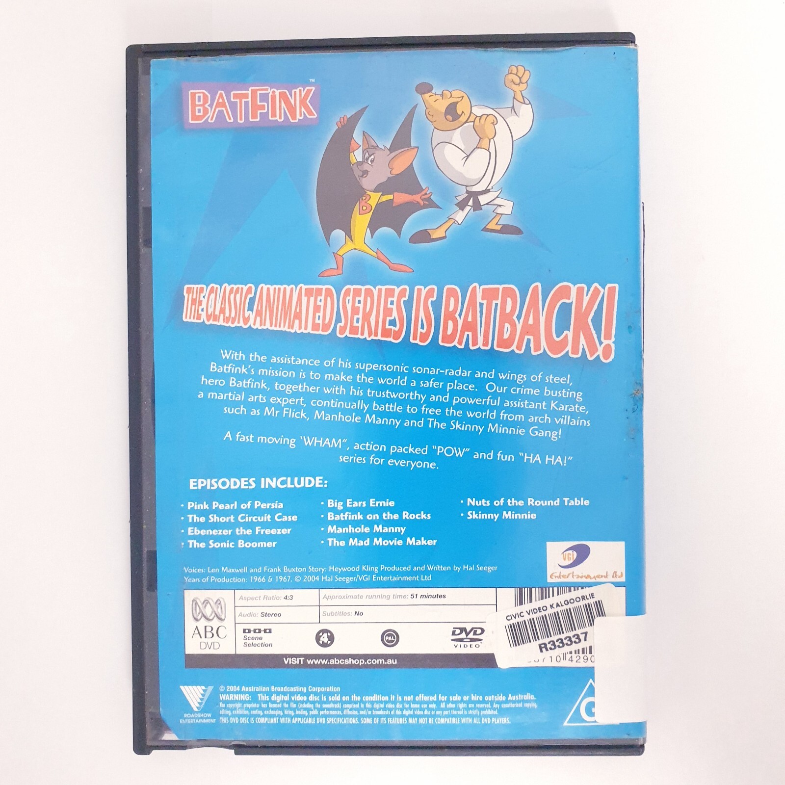 Batfink (DVD, 1966) for sale online | eBay