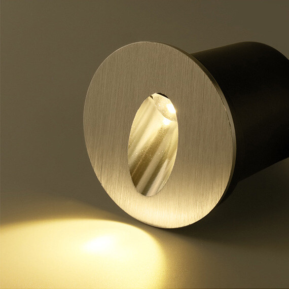 Outdoor 3W LED Wall Recessed Stage Step Lamp Junction Box Waterproof ...