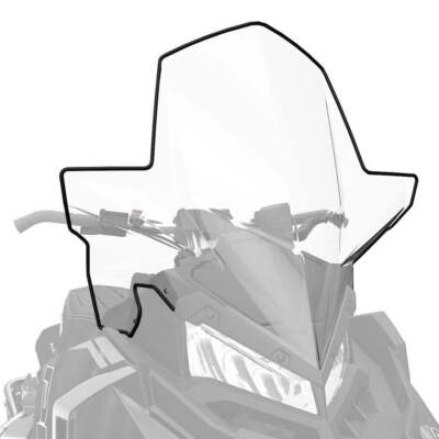 Polaris Axys Snowmobile 24" Extra Tall Windshield Clear, 2883078 | eBay