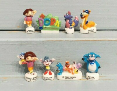 Série complète de fèves DORA L'EXPLORATRICE 2006 Viacom * 70-77 | eBay