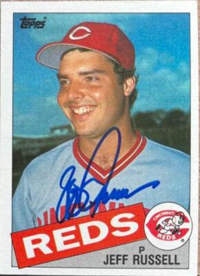 Jeff Russell Autographed 1985 Topps #651 | eBay