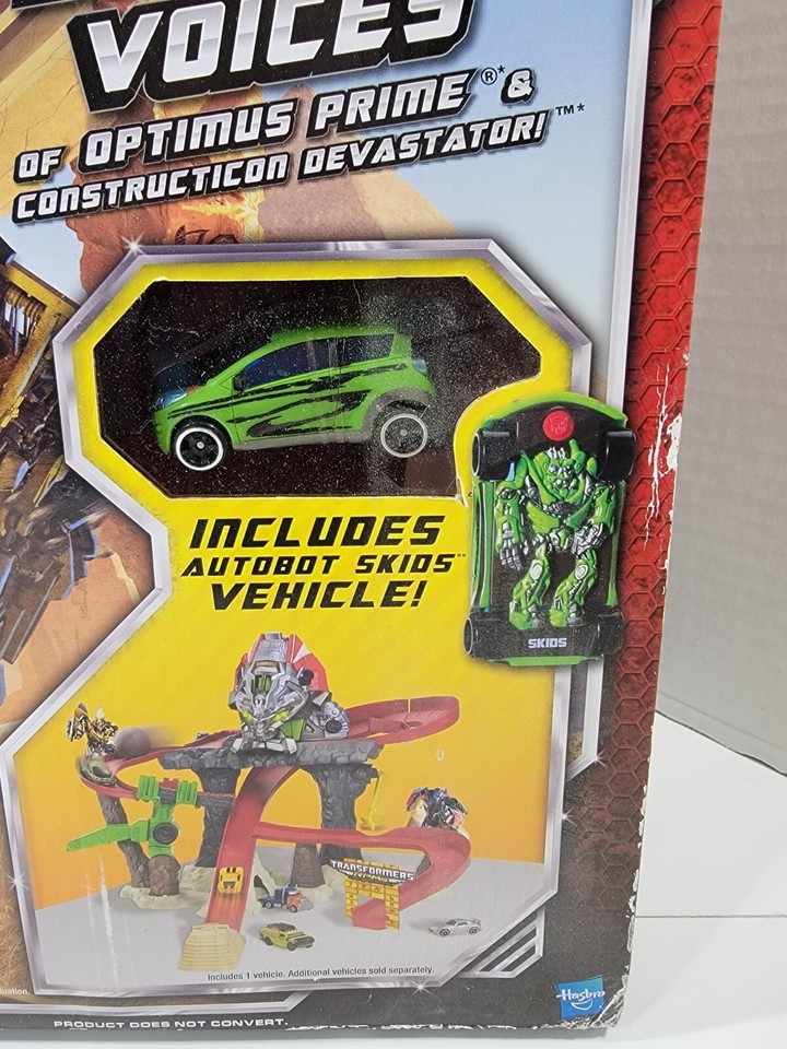 Transformers RPMs Construction Devastator Showdown Race Track Set New ...