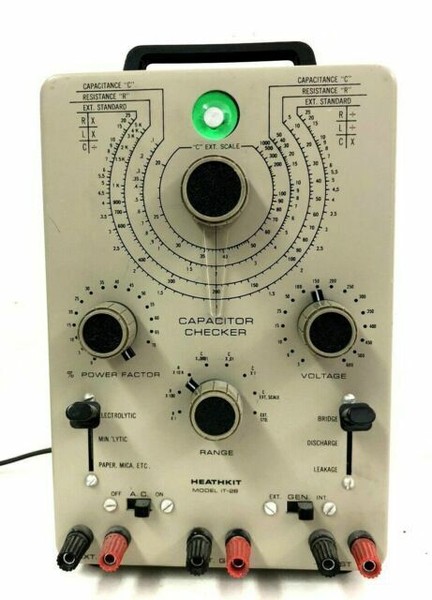 Heathkit IT28 Capacitance Meter for sale online | eBay