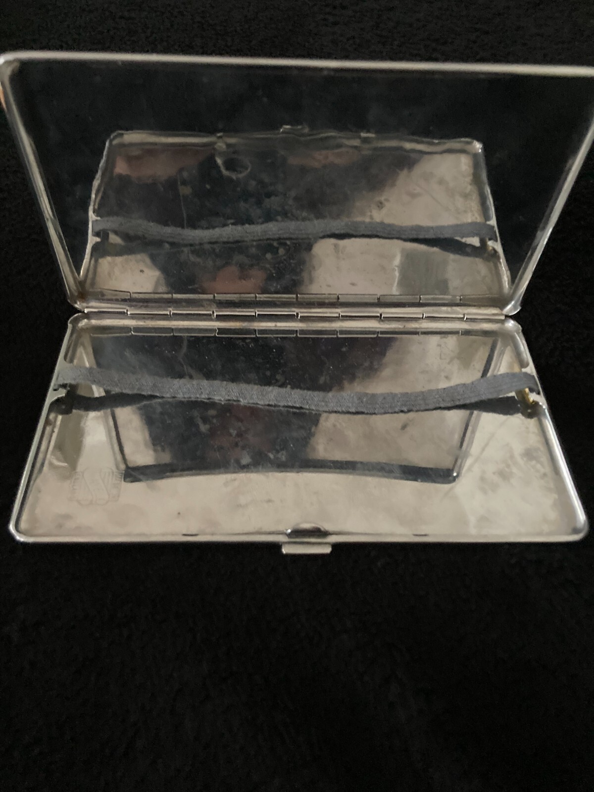 Vintage Mayell Cigarette Case Made in England. Map of Spain, Portugal ...