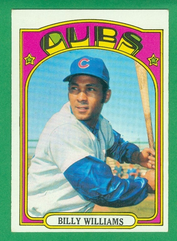 1972 TOPPS #439 BILLY WILLIAMS CHICAGO CUBS HOF EX | eBay