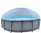 FLEXNET DOME Pool Net Dome for 16’ to 18’ Diameter Above Ground Pools ...