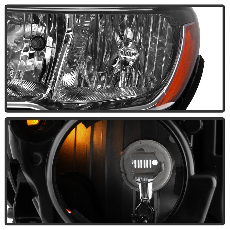 2017-2021 Jeep Compass [Halogen Model] OE Style Headlights Headlamps ...