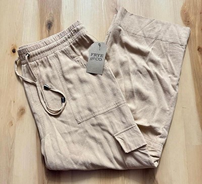 Frye and Co. Curds and Whey Straight Drawstring Cargo Pants Women Size ...