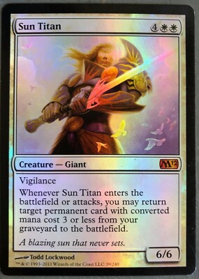 Sun Titan FOIL x1 M12 LP | eBay