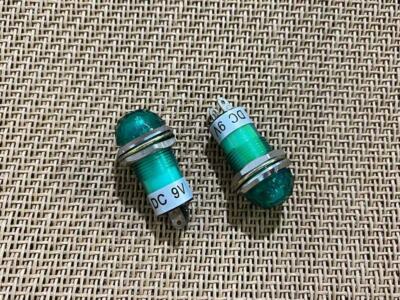 4pcs Green Screw Mount Vintage Style 9v Indicator Jewel Light for ...