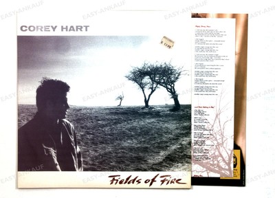 Corey Hart - Fields Of Fire GER LP 1986 + Innerbag, Insert ' | eBay
