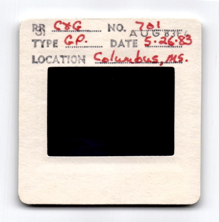 CAGY Columbus & Greenville Railroad Locomotive Mississippi 35mm Slide ...