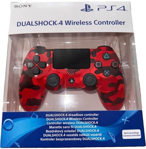 Sony PlayStation DualShock 4 PS4 Wireless Controller Red Camouflage Neu | eBay.de