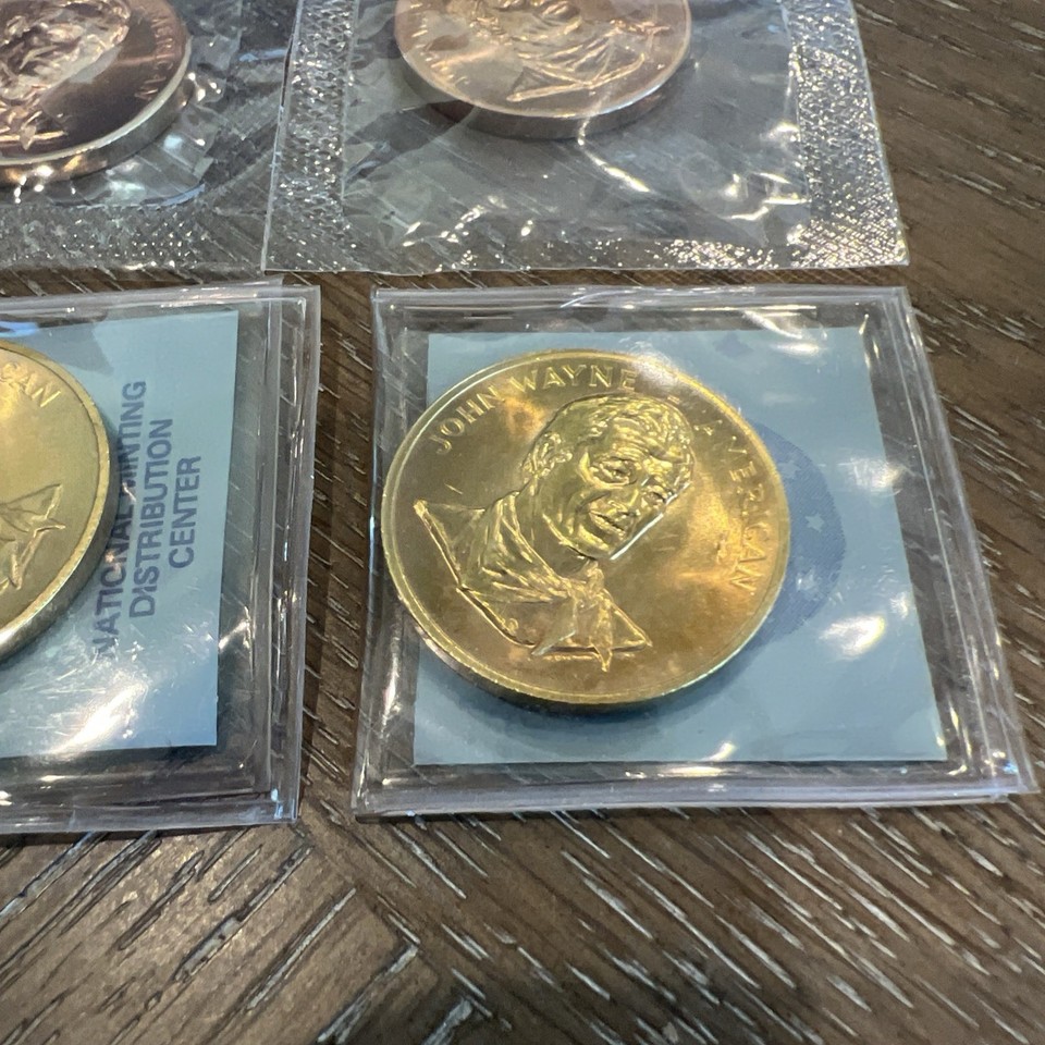John Wayne LOT OF 4 Coins Tokens NEW | eBay
