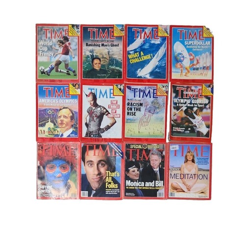 BULK LOT OF 12 TIME AUSTRALIA Vintage International News Magazine 1982 ...