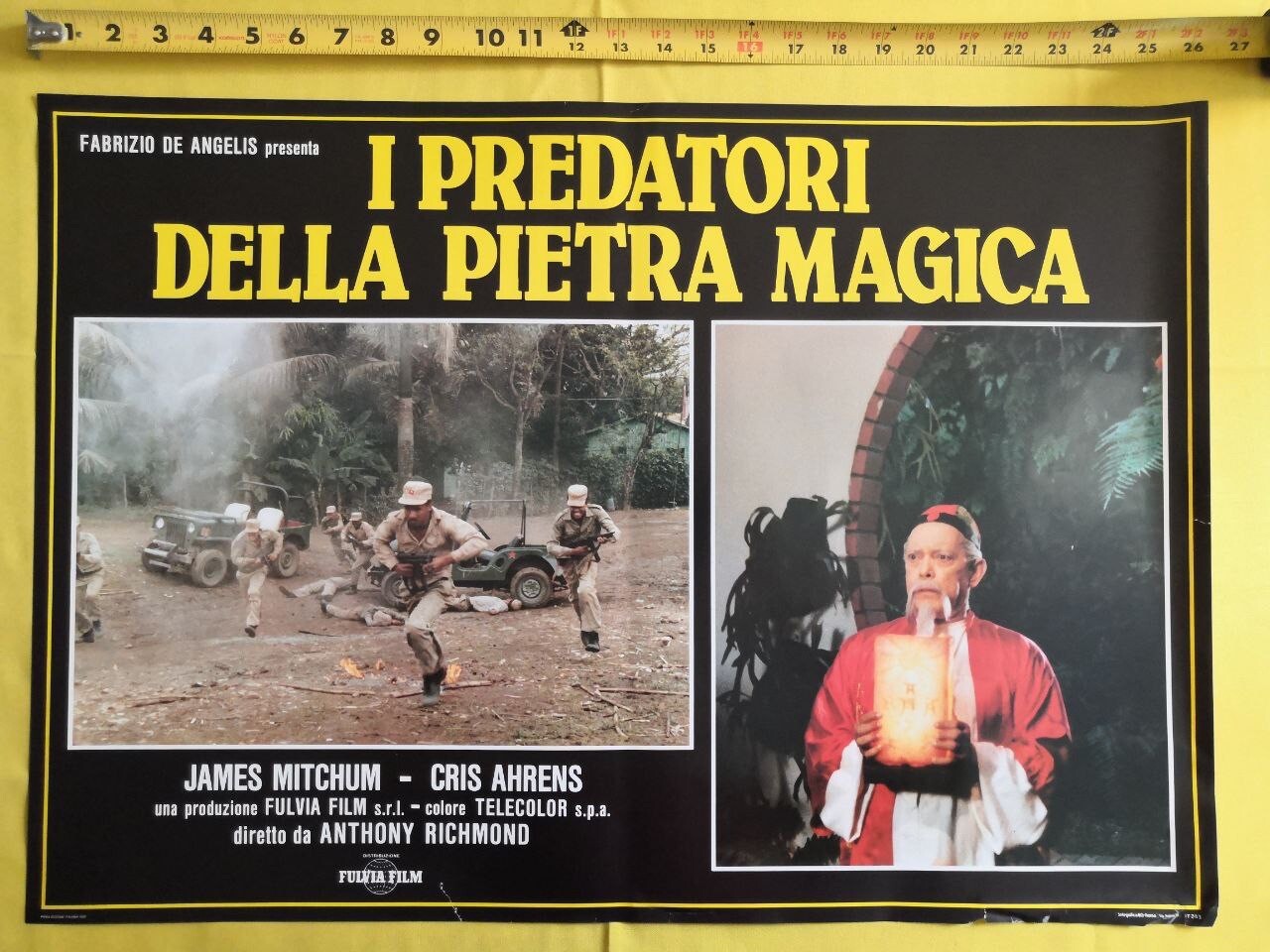 1988 RAIDERS MAGIC IVORY Mitchum Italian Fotobusta Movie Poster ORIG F17-1 | eBay