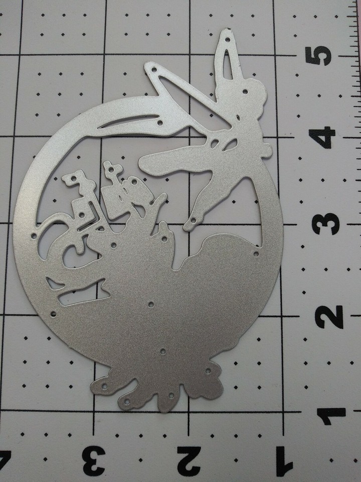 Universal Thin Metal Die Cut Tool Disney Tinkerbell pirate ship island ...