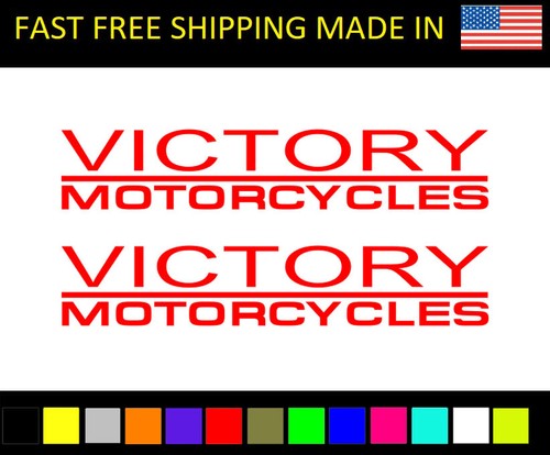 Victory Decals Gas Tank USA stickers motorcycle motorcycles emblem logo ...