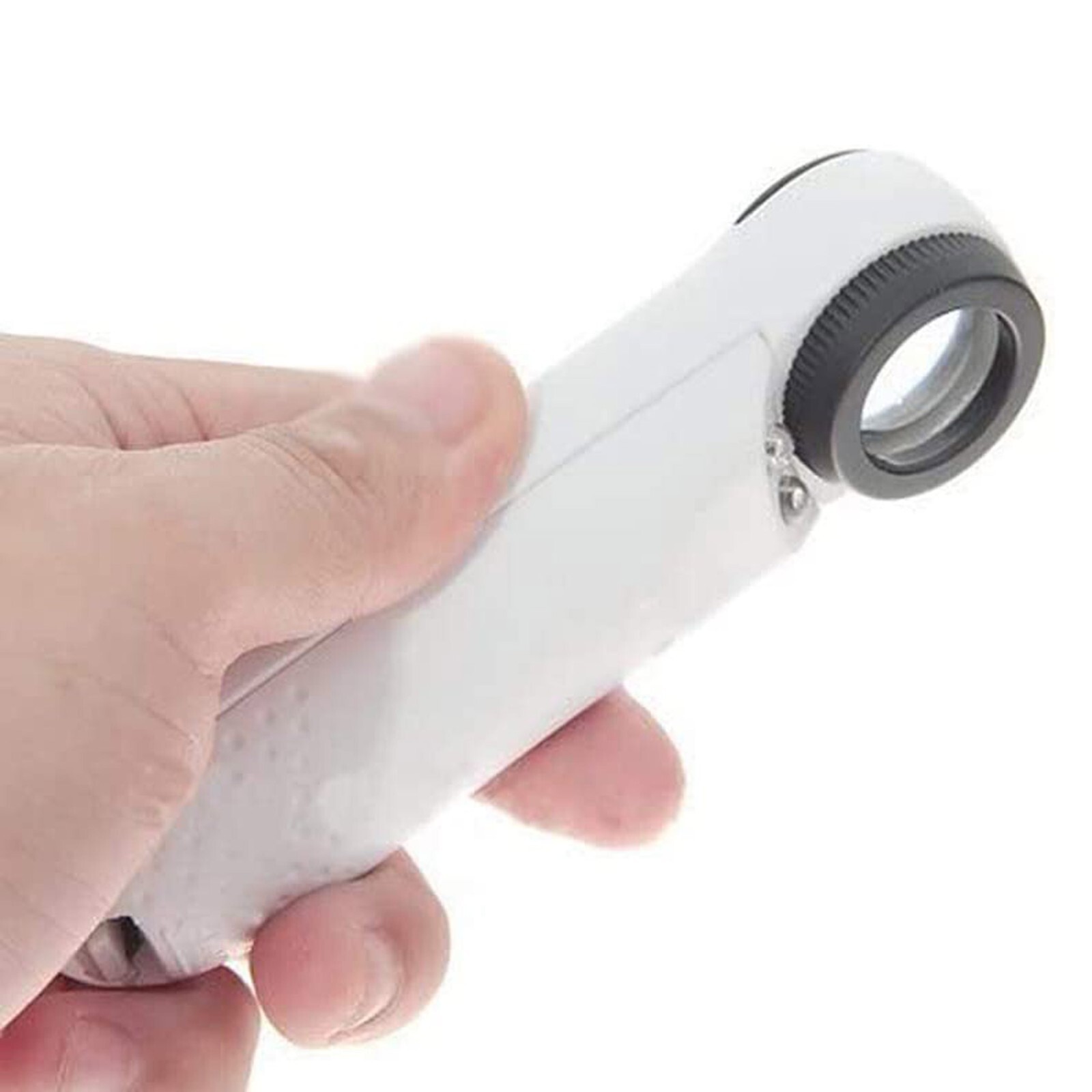 40X Magnifying Magnifier Glass Jeweler Eye Jewelry Loupe Loop With 2 ...