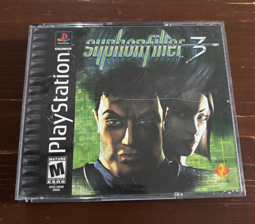 Syphon Filter 3 PS1 (Sony PlayStation 1) With BOTH Manuals CIB Black ...