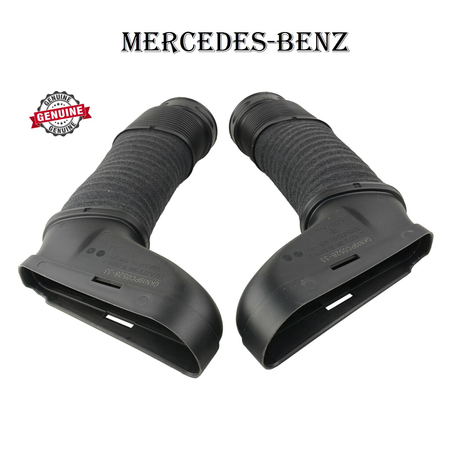 MERCEDES C300 C350 Left & Right Side Air Intake Duct Hose GENUINE | eBay