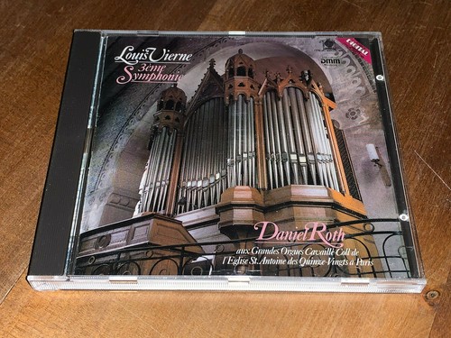 Vierne Symphony No.3 DANIEL ROTH Organ MOTETTE CD MINT Made in Japan by ...