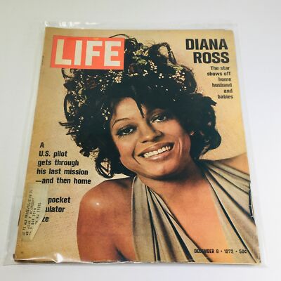 VTG Life Magazine: December 8 1972 - Dianna Ross Cover/U.S. Pilot's ...