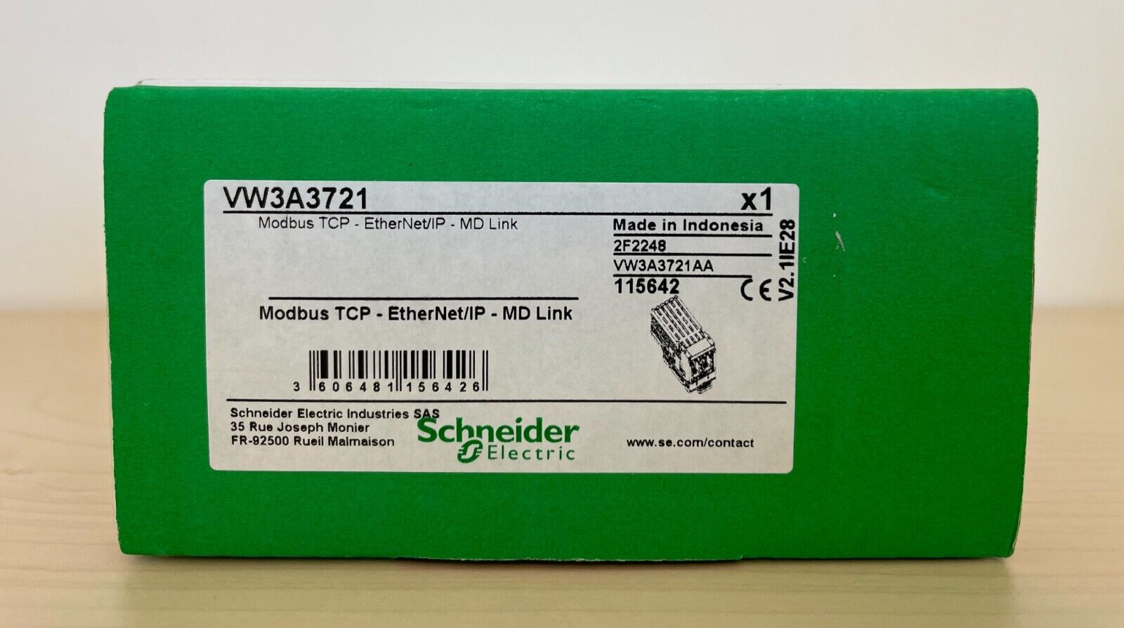 VW3A3627 Profinet Comminication adpater for ATV300/600/900- 2xRJ45 ...