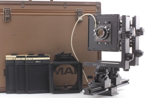 [N MINT in Trunk] Horseman L45 4x5 View Camera TOPCOR 105mm f3.5 Lens ...