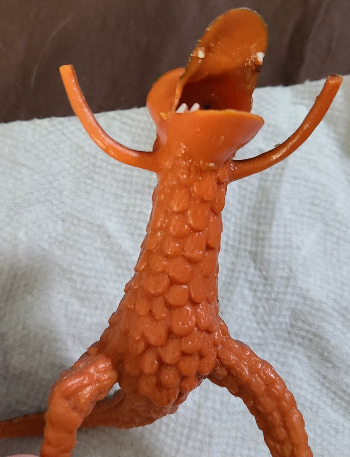 UGLY WUGGLIES WUGGLY MONSTER Creature VINTAGE Chinasaur Toy Jiggler ...