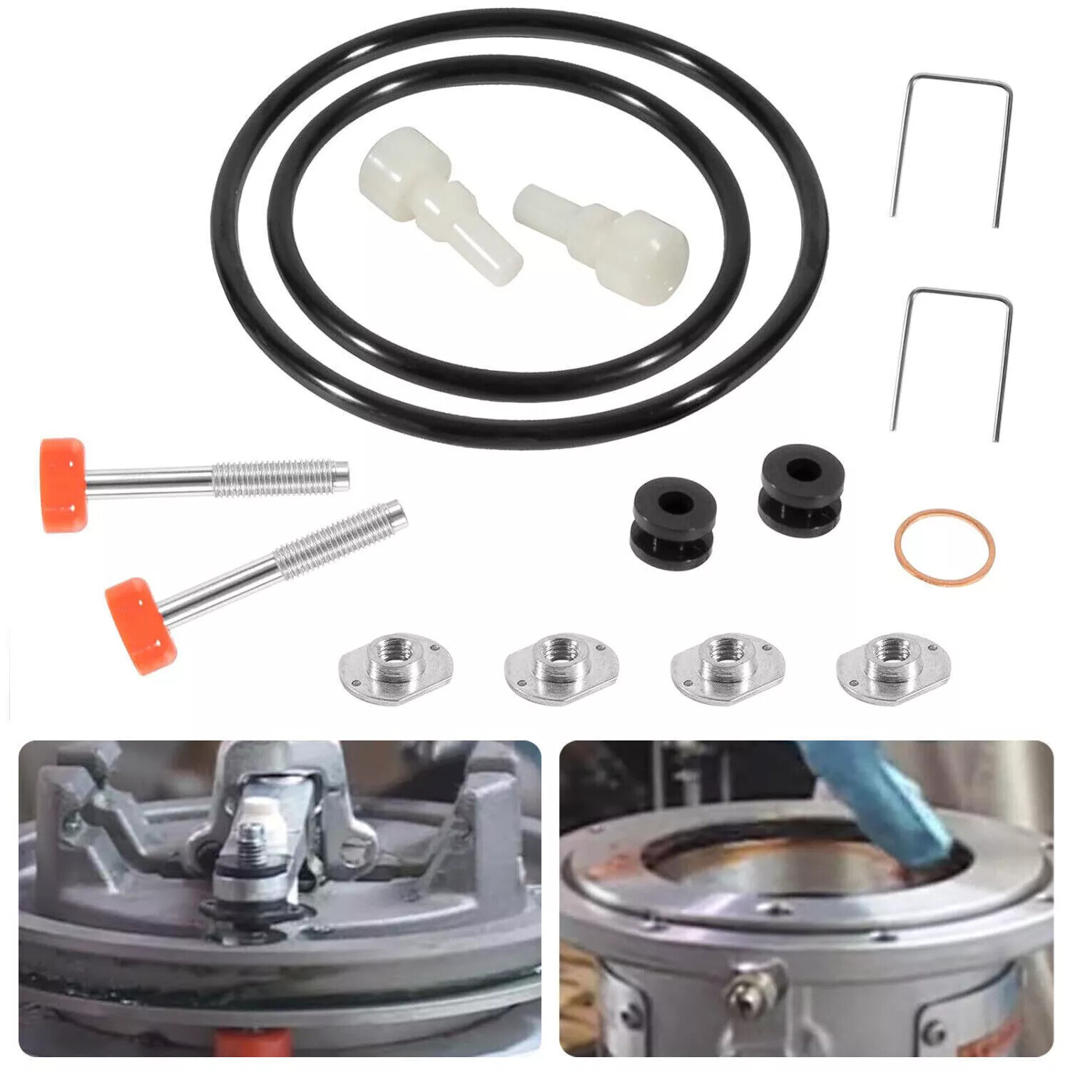 For Graco 5:1 Fire-Ball 300 Ratio Oil Grease Pumps Fluid Air Repair Kit ...