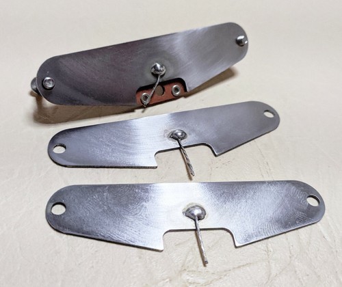 3pcs Base Plate fit Fender Stratocaster Pickups Carbon Steel | eBay