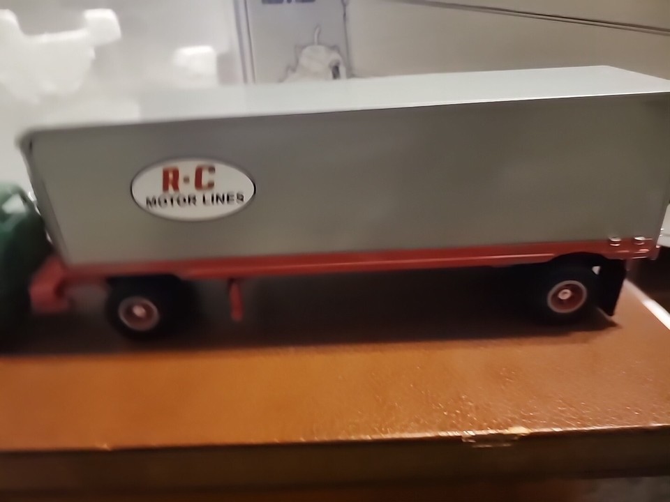 1993 FIRST GEAR MACK Model B-61 Tractor & Trailer R-C Motor Lines #19 ...